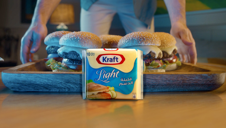 Kraft Light Cheddar Cheese Slices
